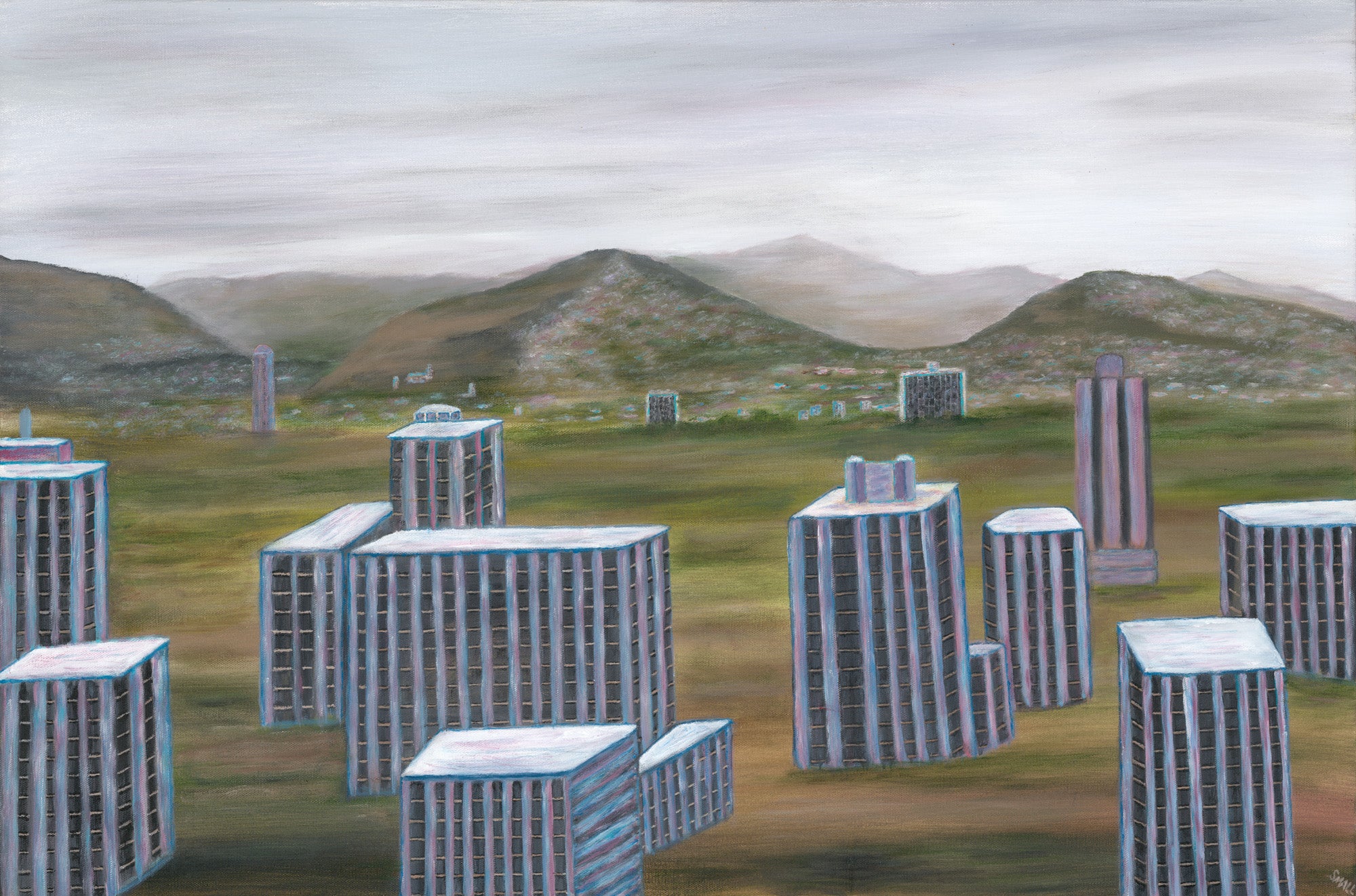 Roger Small • Metropolis in the Valley – Smith and Vallee Gallery
